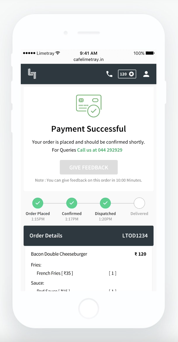 Conclusion on Online Food Ordering System for Restaurants – Limetray
