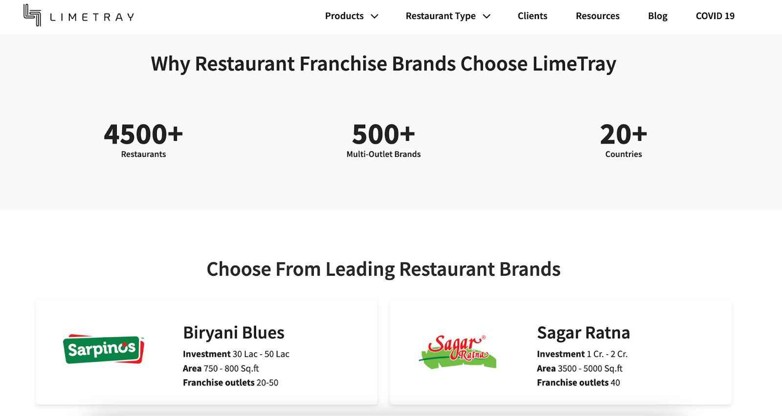 Cloud-Based Restaurant POS System for Franchise Management – Limetray