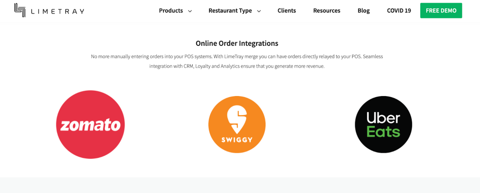 Restaurant POS Features and Pricing – Limetray